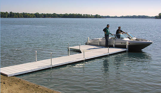 Ponton modulable - Vers-A-Dock - Hewitt Boats Lifts and Docks - d ...