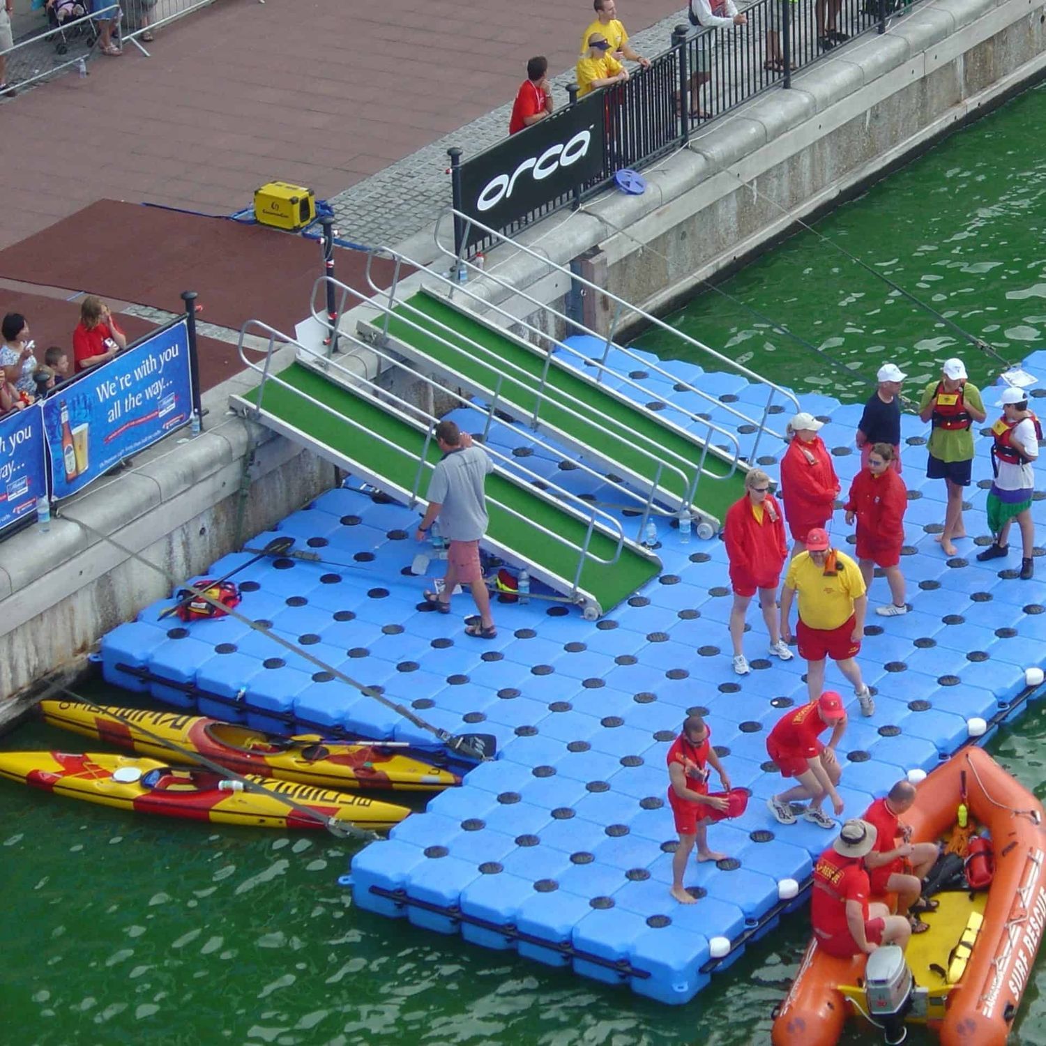 Ponton flottant - 31 series - JETFLOAT INTERNATIONAL - modulable / d ...