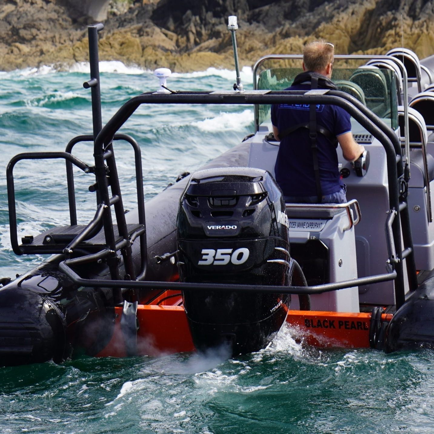 Roll-bar pour bateau pneumatique - R11 - 3D MARINE