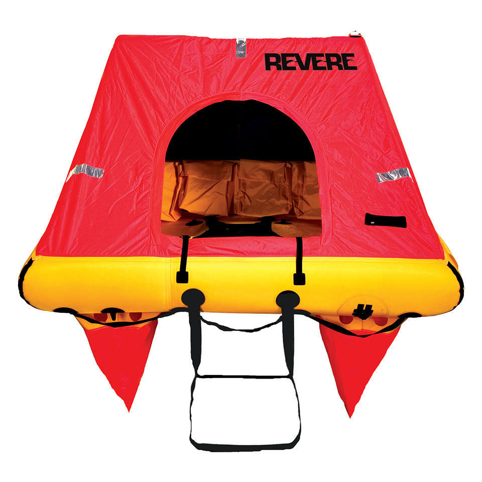 Radeau de survie pour bateau - ELITE™ 8 CONTAINER - Revere Survival ...