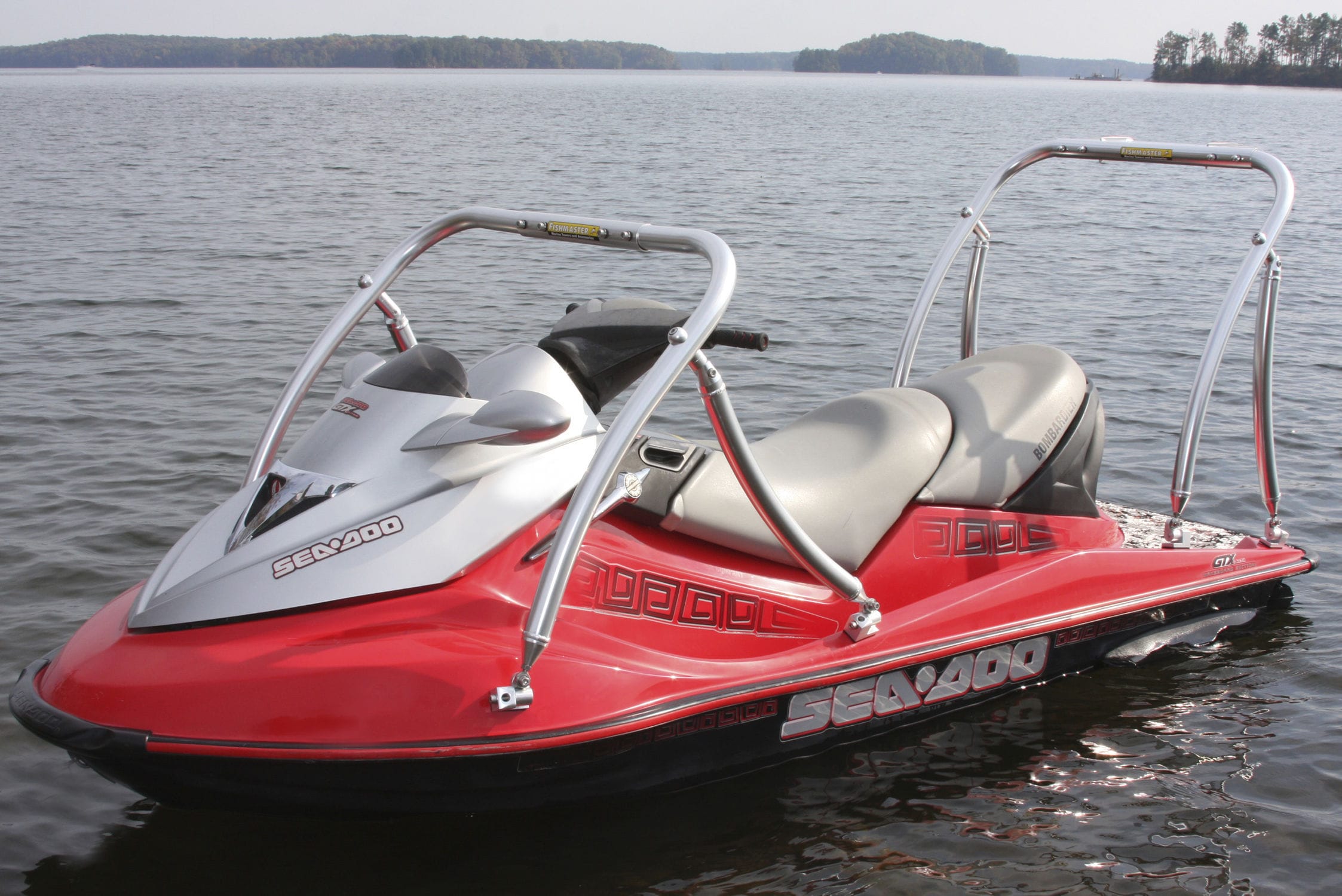 Roll-bar pour bateau - PWC Fishing - Fishmaster