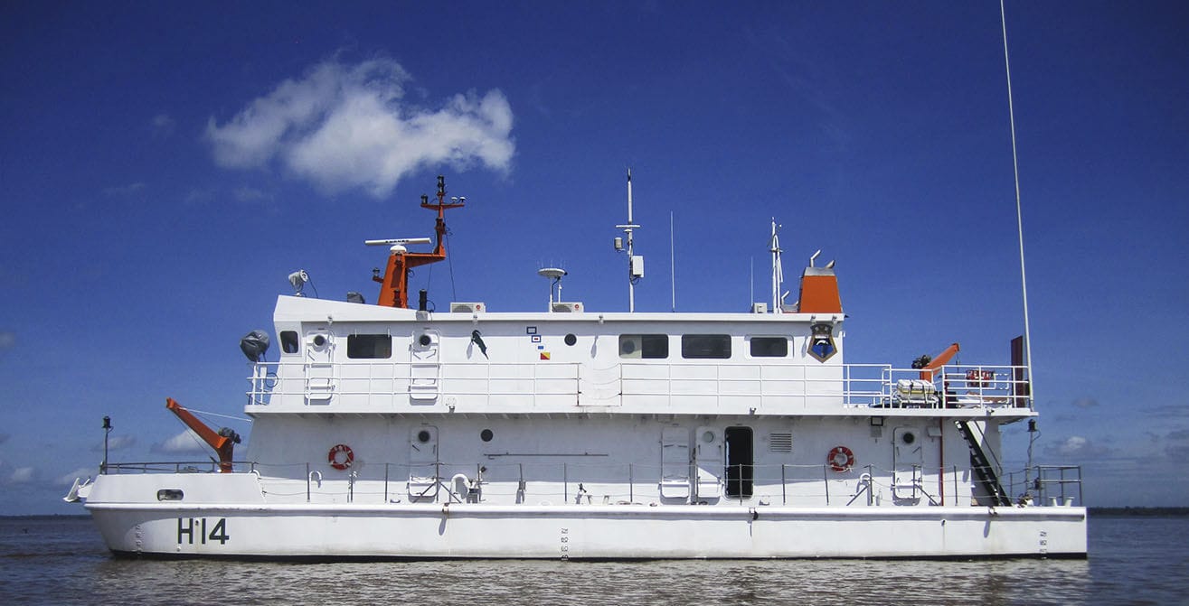 Navire de recherche océanographique - Rio Solimões H14 - AvHoFlu - Inace