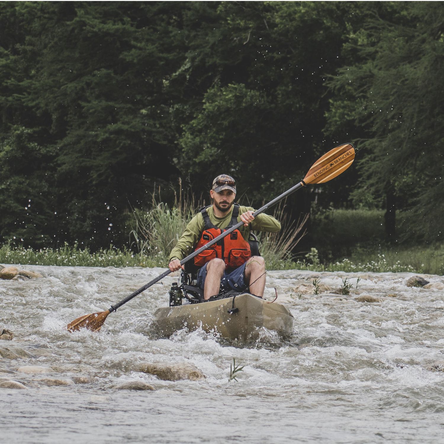 Pagaie pour kayak - Angler Navigator Snap-Button - Bending Branches ...
