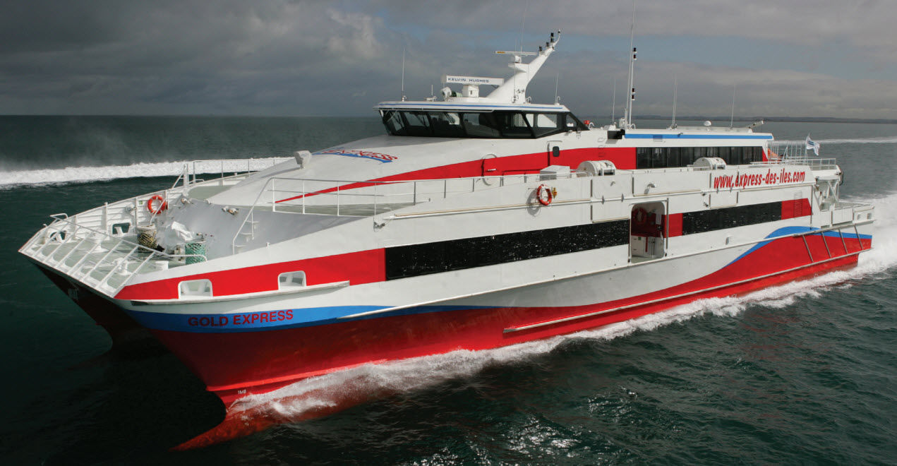 Ferry à passagers catamaran - GOLD EXPRESS - Austal USA - à grande vitesse