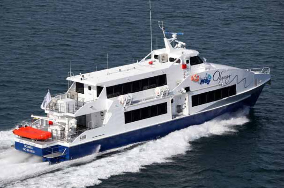 Ferry à passagers à grande vitesse - MARY D ODYSSEY - Austal USA