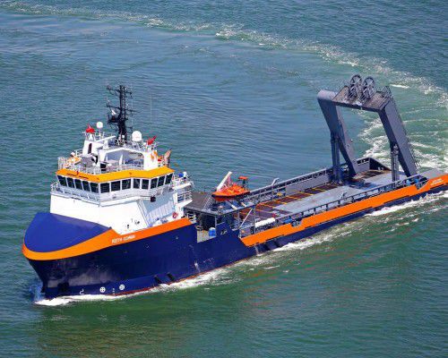Navire de service offshore remorqueur manoeuvreur d'ancres - AHT ...
