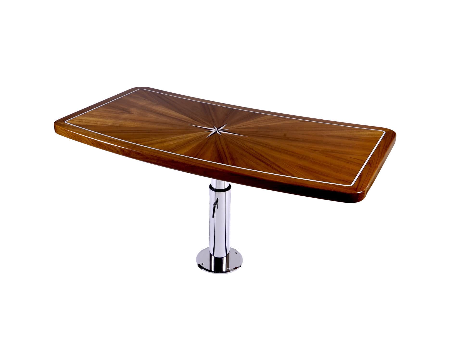 Plateau de table en teck - Custom - Release Marine - de cockpit