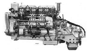 Moteur pour bateau professionnel / in-bord / diesel / injection ...