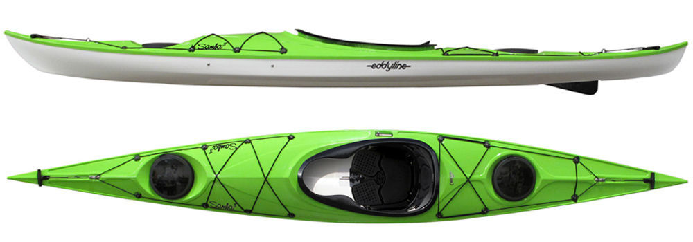 Kayak rigide - Samba - Eddyline Kayaks - de mer / de randonnée / monoplace