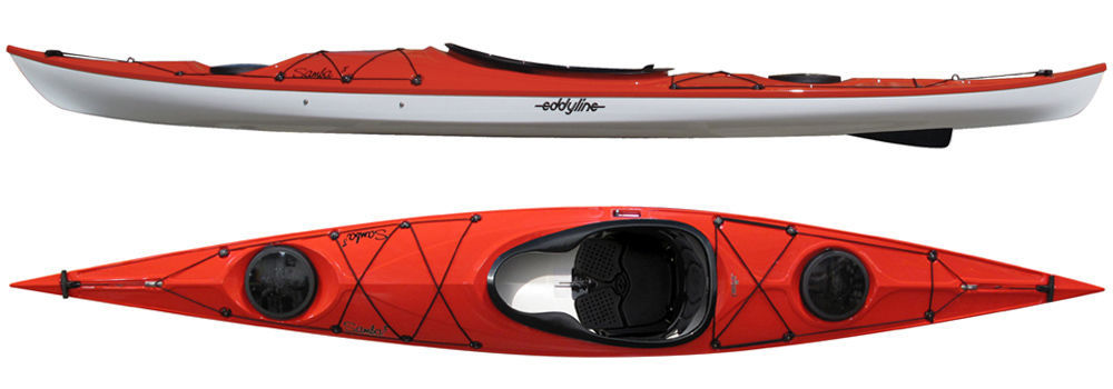 Kayak rigide - Samba - Eddyline Kayaks - de mer / de randonnée / monoplace