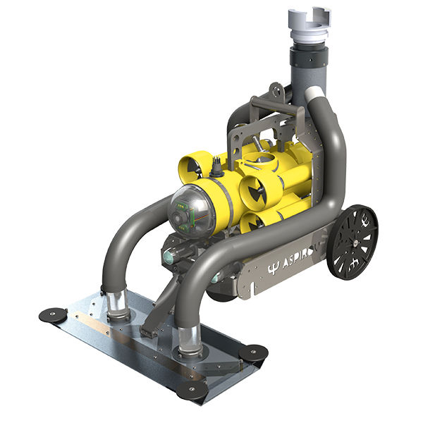 ROV d'intervention - Aspi - Subsea Tech - pour inspection de cuve