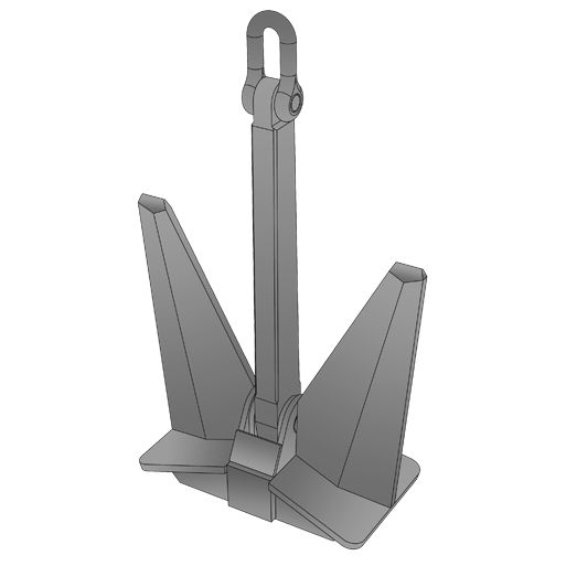 Ancre type HHP - HYN - Damen Anchor & Chain Factory (AKF) - pour navire