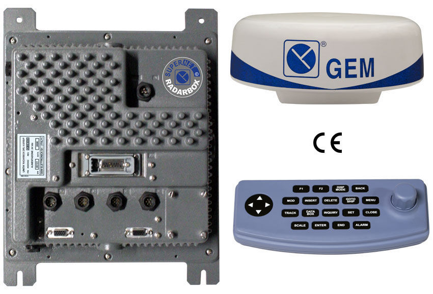 Radar de navire - mod. 440RD/P/RB - GEM Elettronica - pour bateau de ...