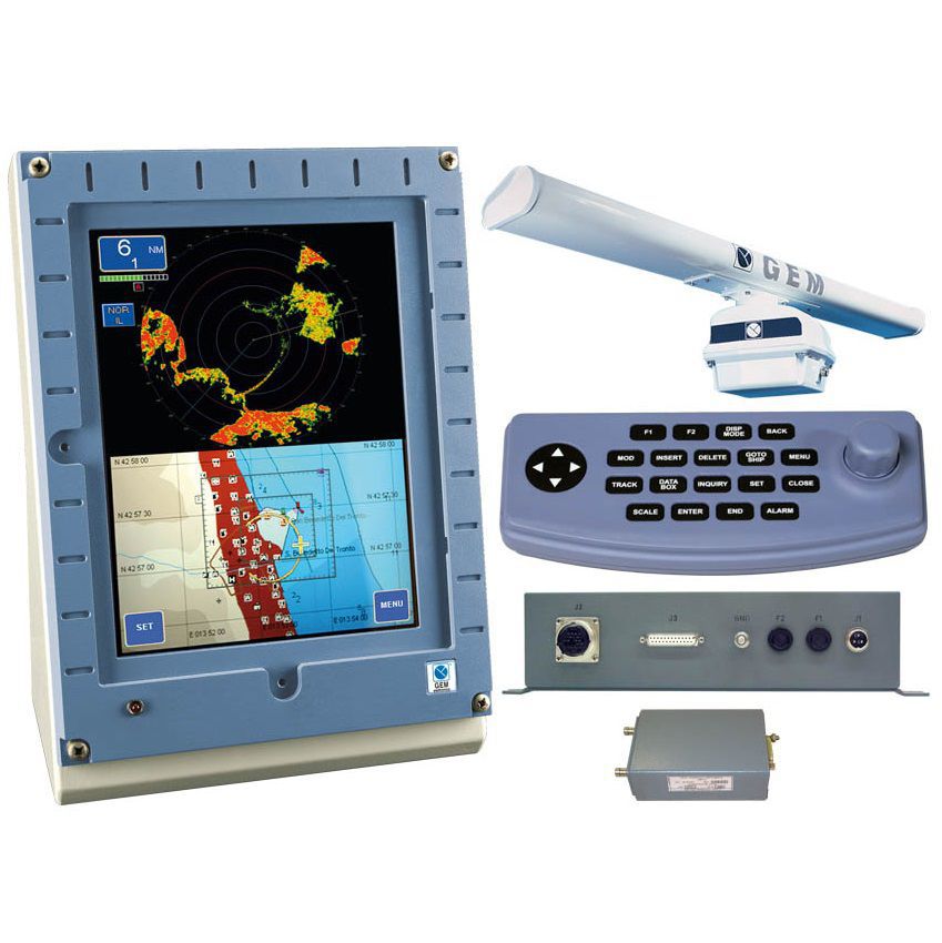 Radar de navire - SUPERNET - GEM Elettronica - pour bateau de plaisance ...