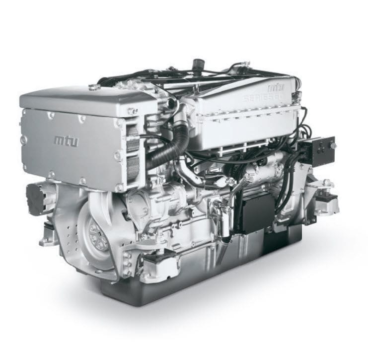 Moteur in-bord - Series 60 - MTU - de propulsion / diesel / plaisance