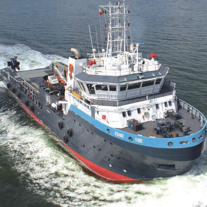 Navire de service offshore remorqueur manoeuvreur d'ancres - AHT - B844 ...