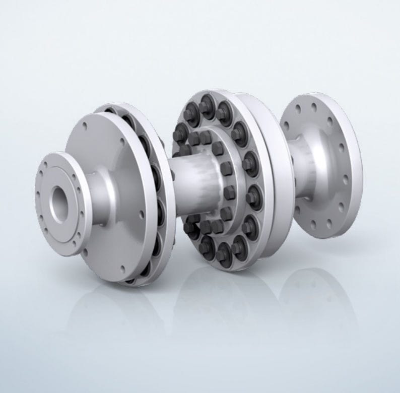 Accouplement mécanique flexible - PROPFLEX N - VULKAN Marine - pour navire / pour arbre de ...