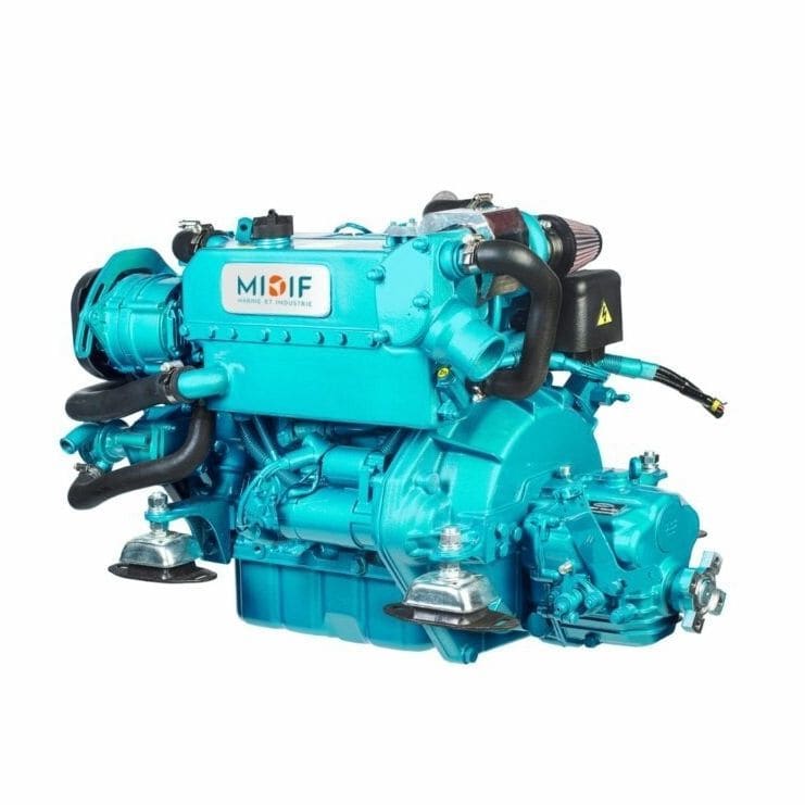 Moteur in-bord - MD1760 - MIDIF - diesel / plaisance / injection indirecte