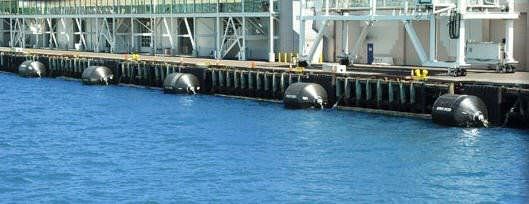 Défense pour port / de quai / remplie de mousse - OCEAN GUARD - Marine ...