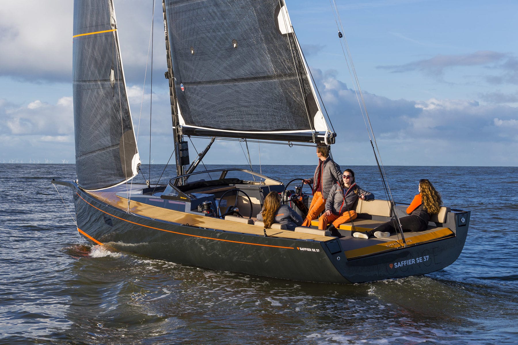 Monocoque / de croisière rapide / daysailer / cockpit ouvert - Se 37 ...