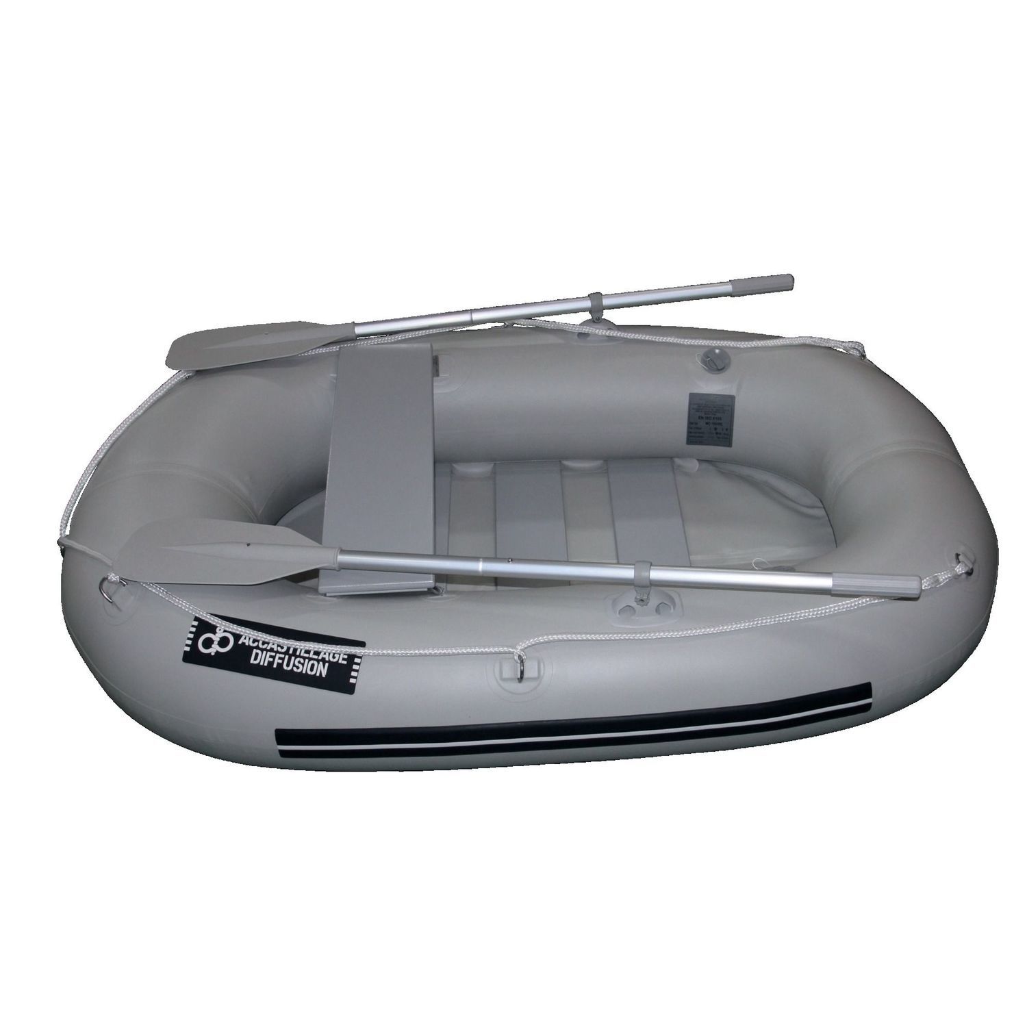 Canot pneumatique à rames en PVC - CONF-U09180 - AD NAUTIC