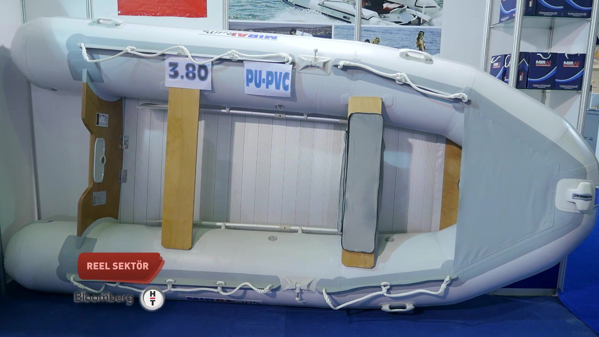 Bateau pneumatique hors-bord - ROLL-UP BOT 3,80 mt. - MIRAI - pliable ...