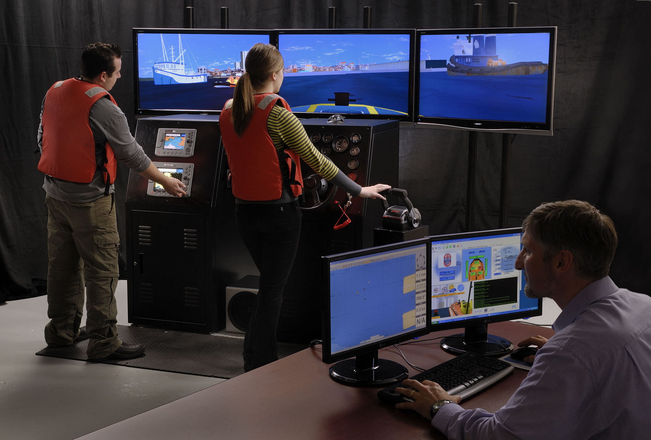Simulateur de navigation - MissionQuest - Fast Rescue Craft Training ...