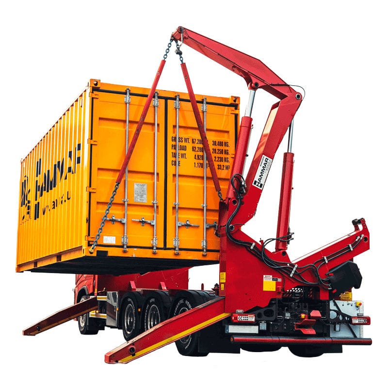 Remorque porte-conteneur - 180 - Hammar - pour terminal portuaire ...