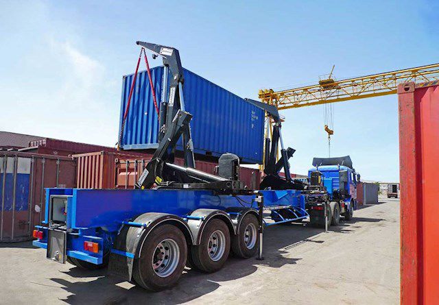 Remorque porte-conteneur - 195 S - Hammar - pour terminal portuaire ...