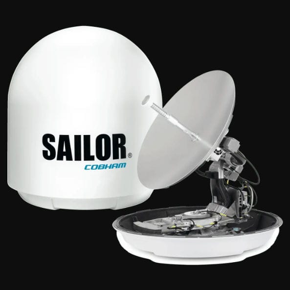 Antenne bande Ka - SAILOR 1000 XTR Ka - Cobham - radio / bande Ku / RF