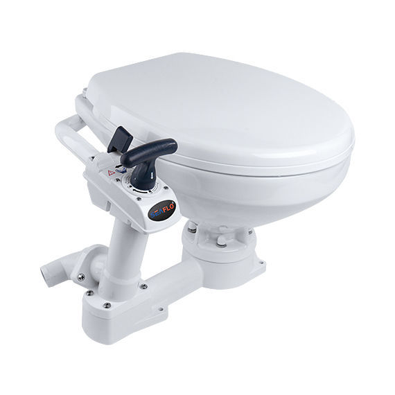 WC pour yacht - SFMTM-01-R - SEAFLO - pour bateau / manuel / en céramique
