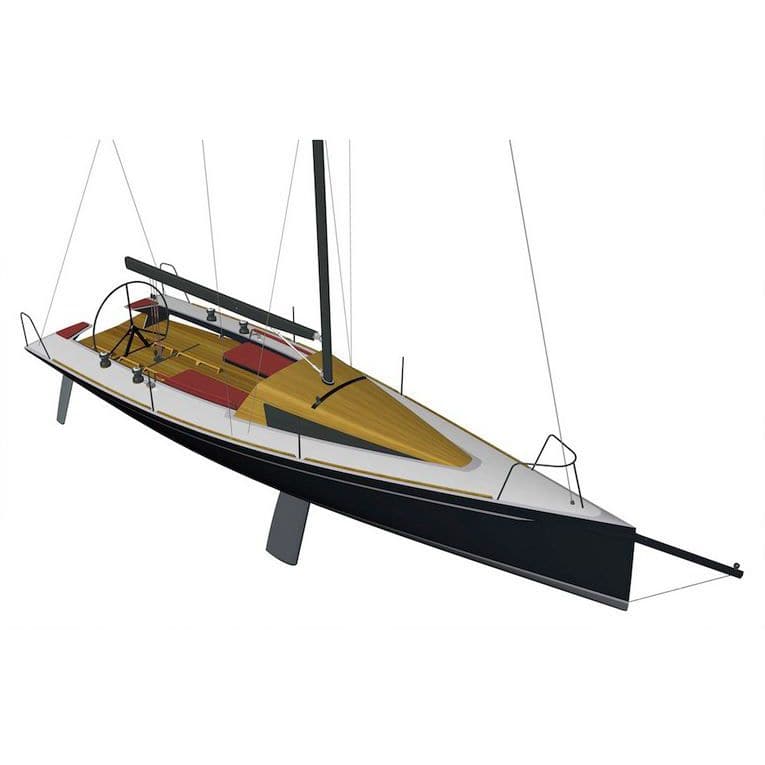 Voilier daysailer - Gran Leggero - CHANTIER DES ILEAUX - à cockpit ...