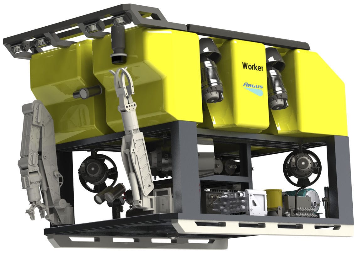 ROV sous-marin d'intervention - Worker - Argus Remote Systems AS