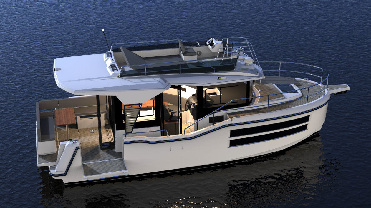 Trawler in-bord - 1050 - Northman Krysztof Stepniak - à fly ...