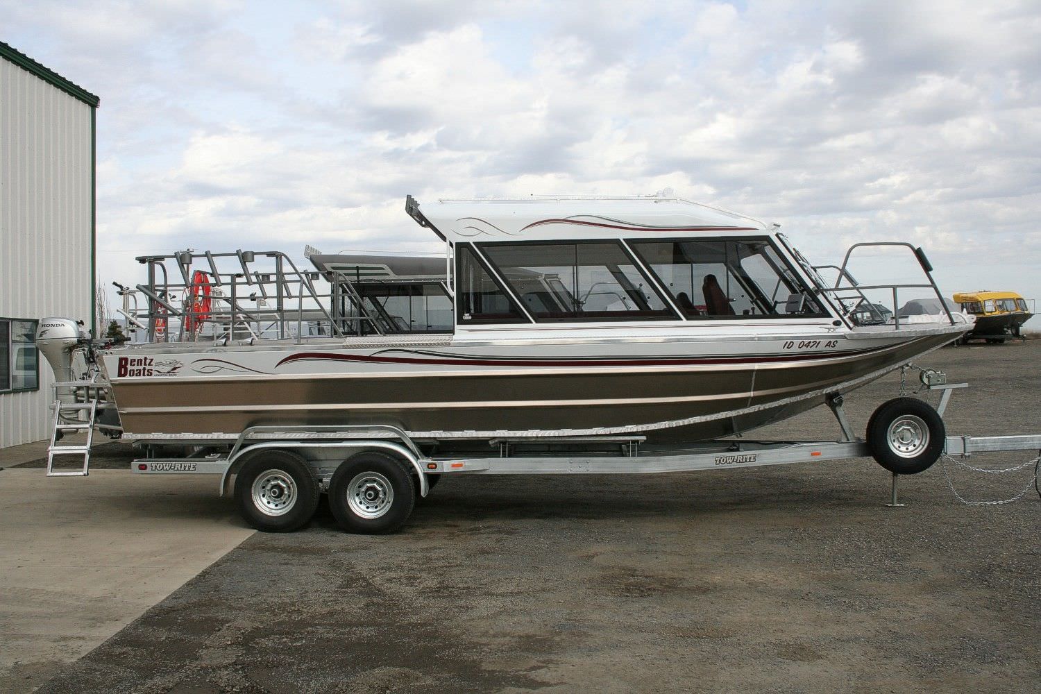 Bateau de pêche-promenade hydrojet - Kelly - Bentz Boats - bimoteur