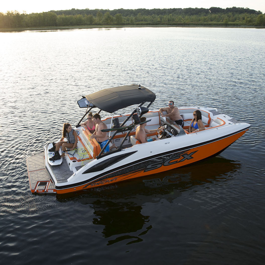 Deck-boat in-bord - 231 I/O SCX - Starcraft - de wakeboard / max. 13 ...