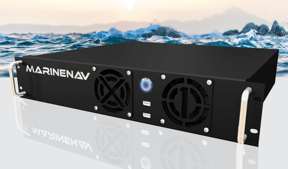 Ordinateur marin - Leviathan series - MarineNav Ltd. - compact / pour armoire rack / fanless