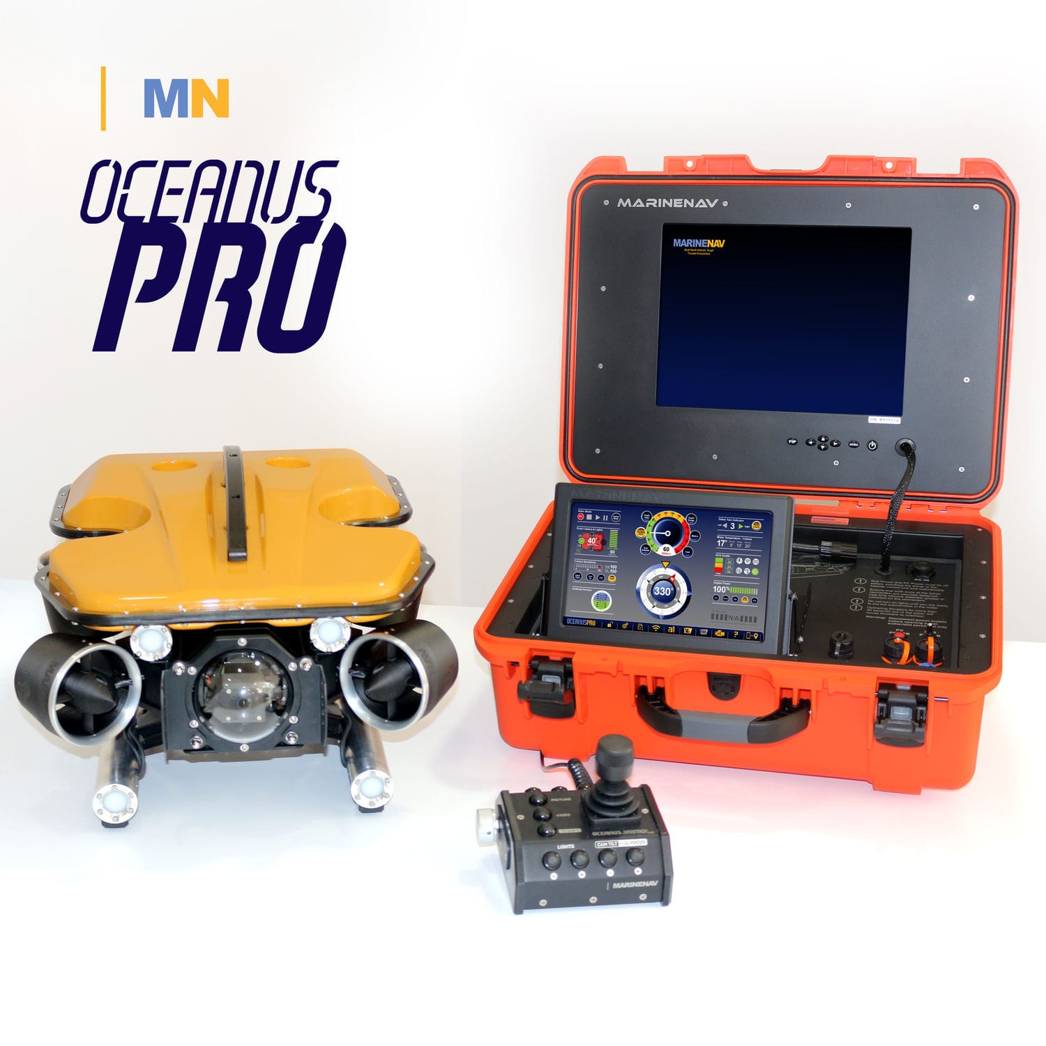 ROV pour nettoyage de coque - Oceanus Pro ROV System - MarineNav Ltd ...