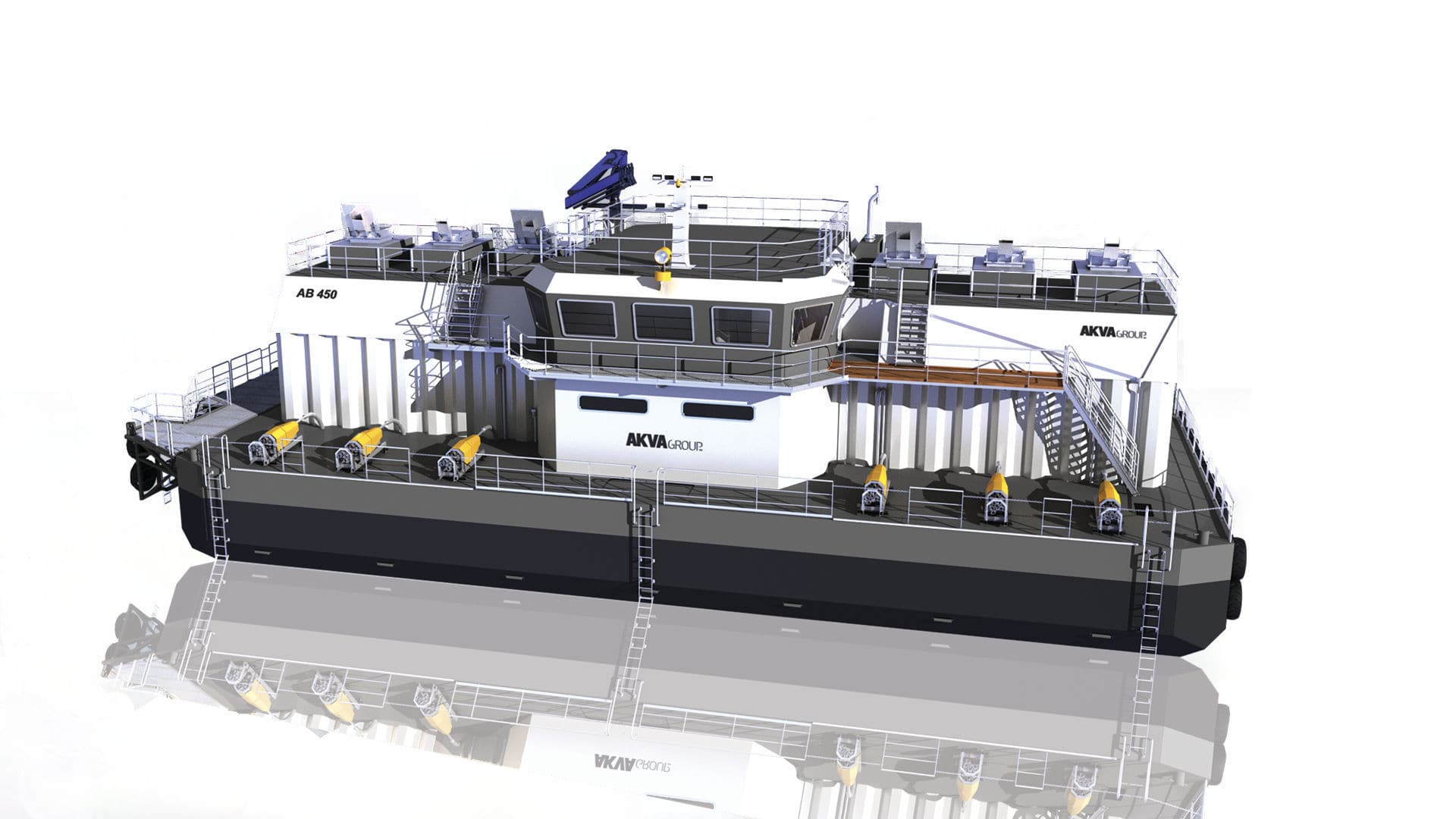 Navire pour l'aquaculture feeder - AB 650/450 - AKVA Group ASA