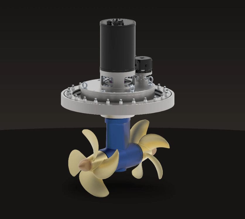 Propulseur azimutal - CMA150CR - Current Motion - externe / pour bateau ...