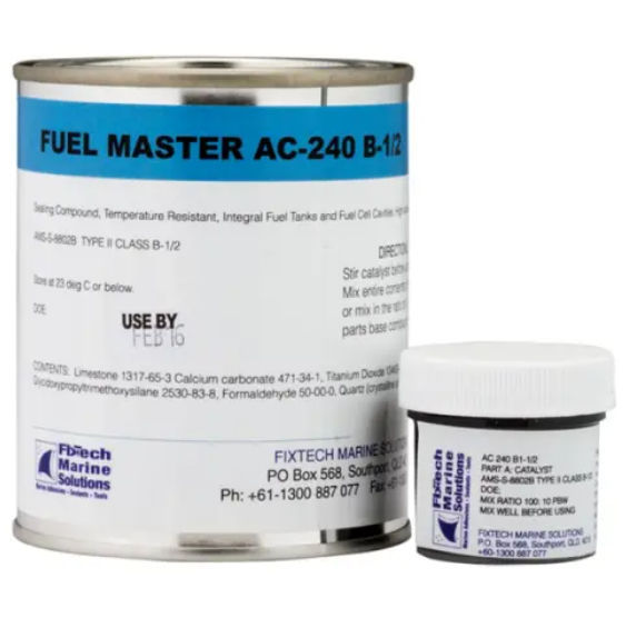 Mastic colle polysulfure - FAC30 - FIXTECH PTY LTD - bi-composant