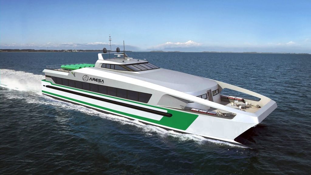 Ferry à passagers catamaran - 3500 H2 FCAT - Aresa Shipyard - en ...
