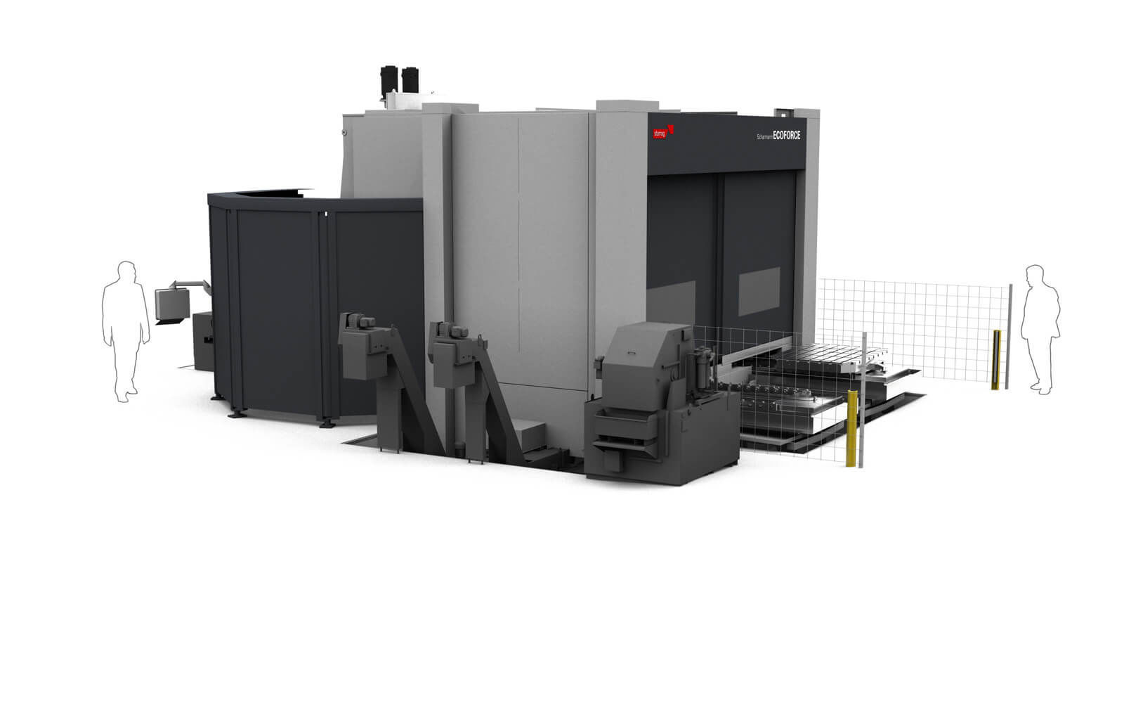 Centre d'usinage CNC - Scharmann ECOFORCE HT 2 - Starrag - 4 axes / à 5 ...