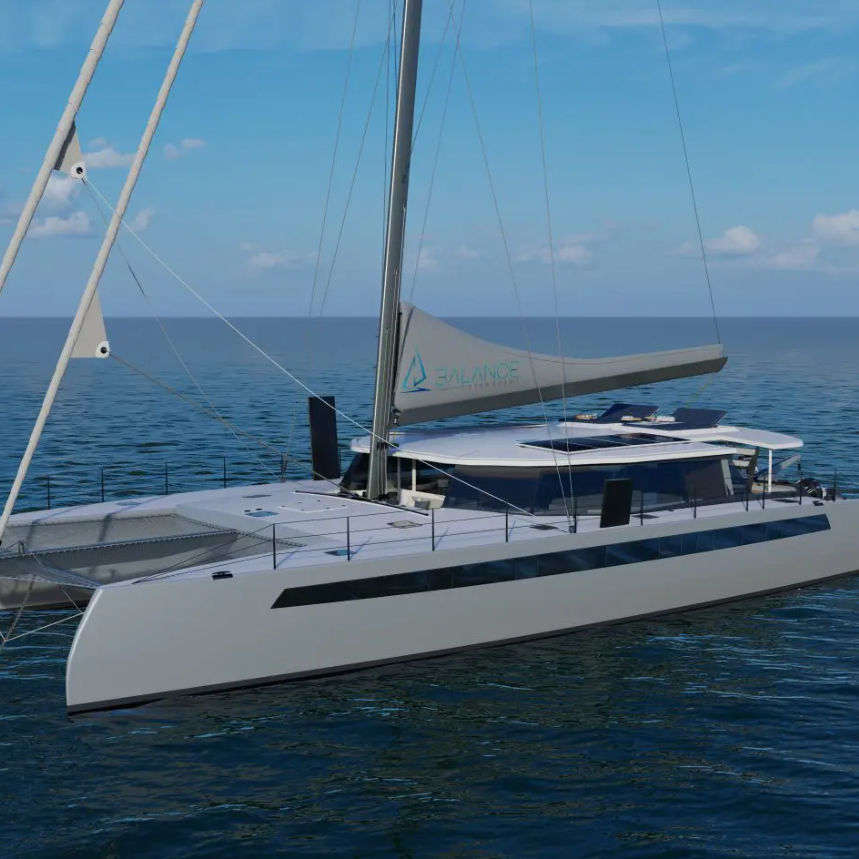 Sailing-yacht catamaran - 750 - Balance Catamarans - de charter / de ...