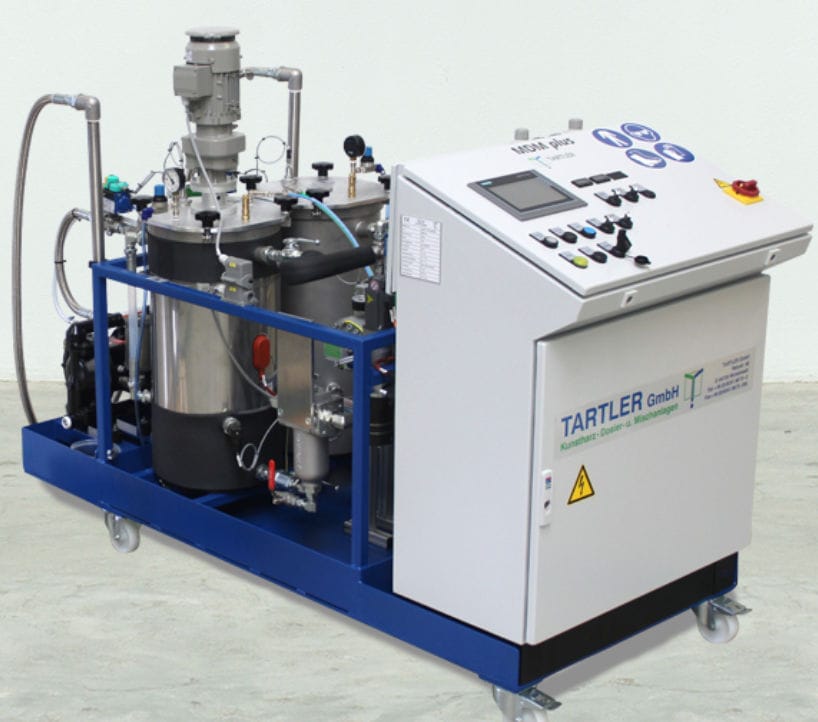 Machine de dosage et mixage - MDM plus NF - TARTLER GMBH