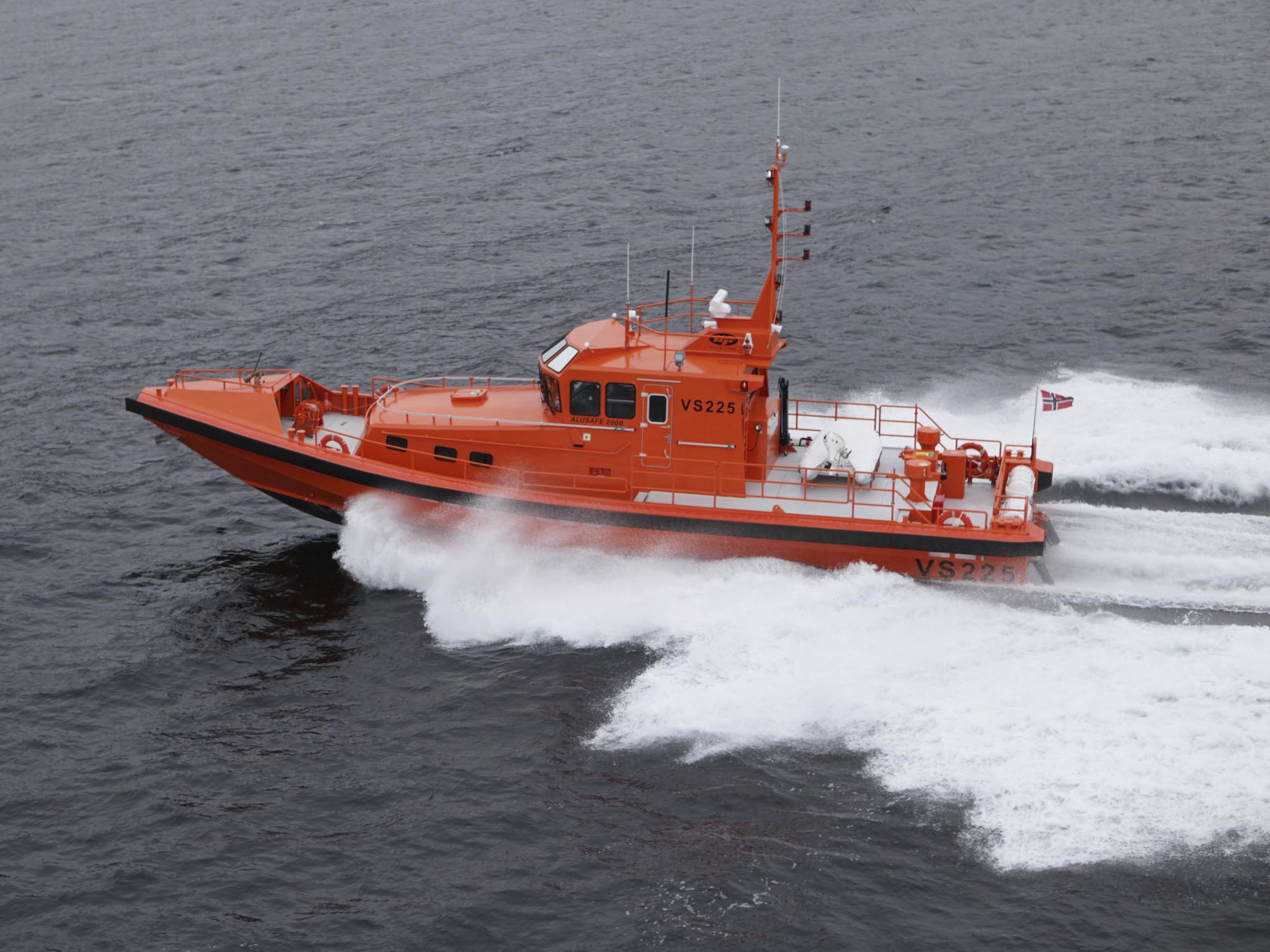 Bateau de surveillance - ALUSAFE 2000 - Maritime Partner AS - bateau ...