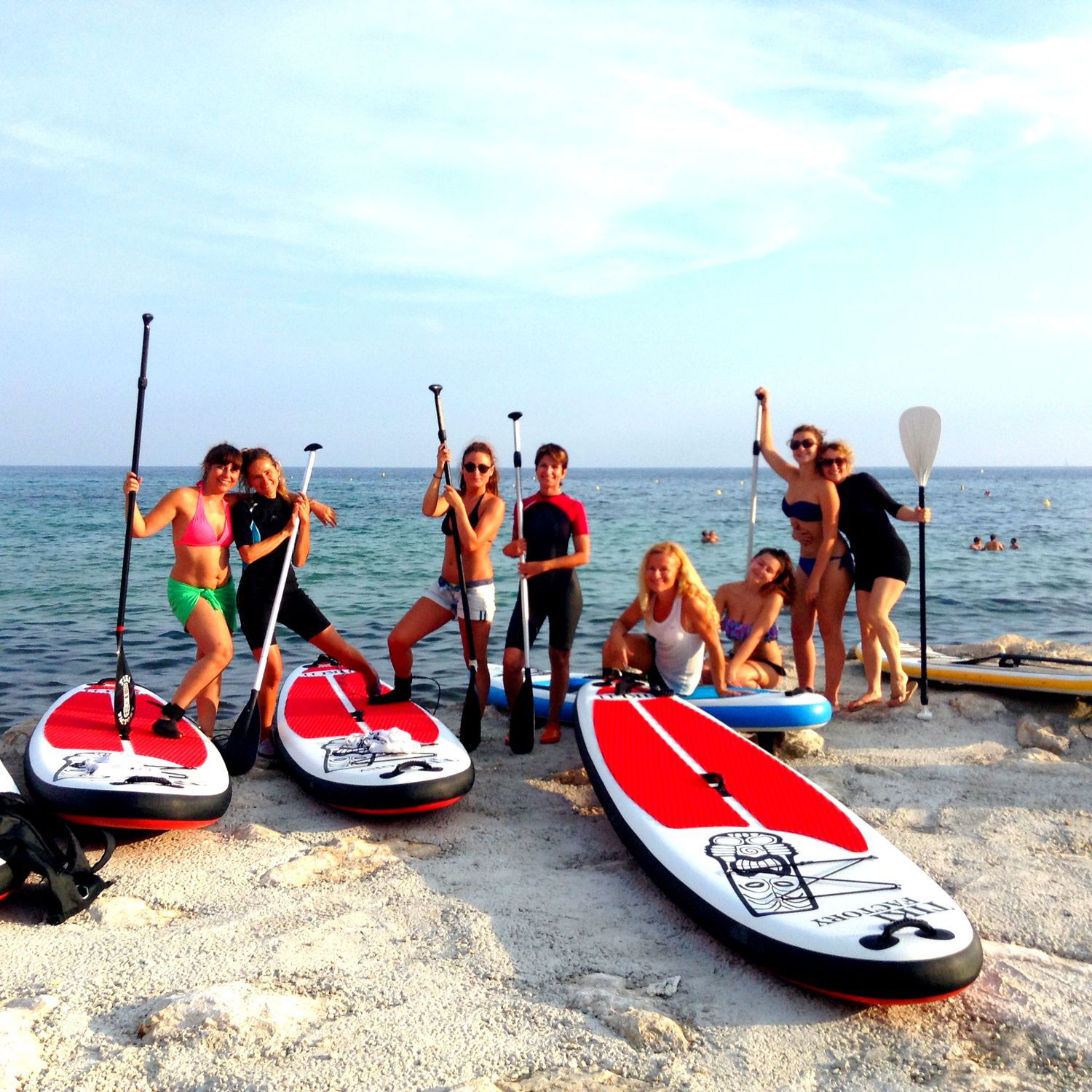 Stand-up paddle-board allround - TIKI 10'7 - TIKI FACTORY - gonflable ...