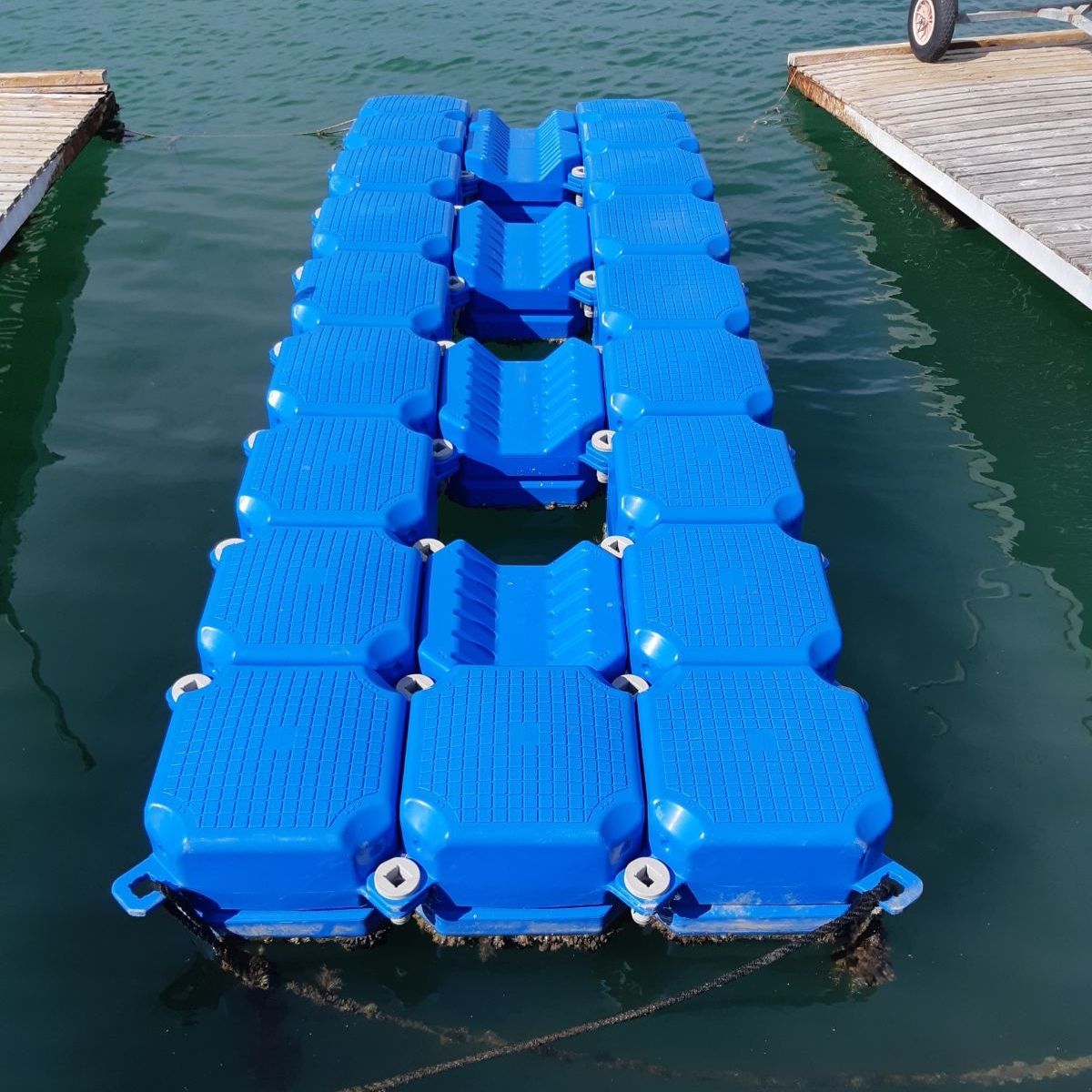 Ponton flottant - Hydrofun LTD - modulable / pour amarrage à sec / pour ...