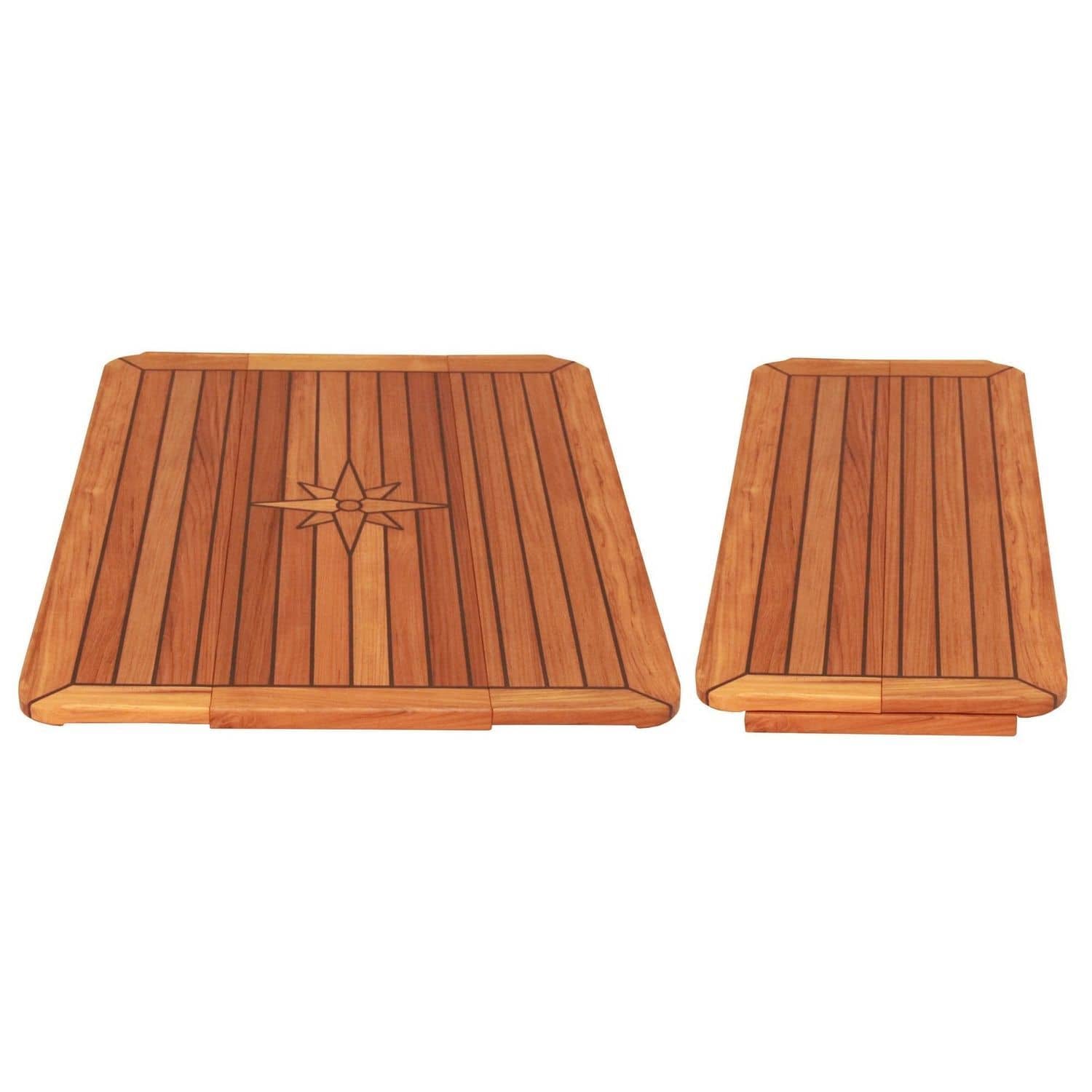 Plateau de table en teck - TS35 series - Eurodesign - pour bateau