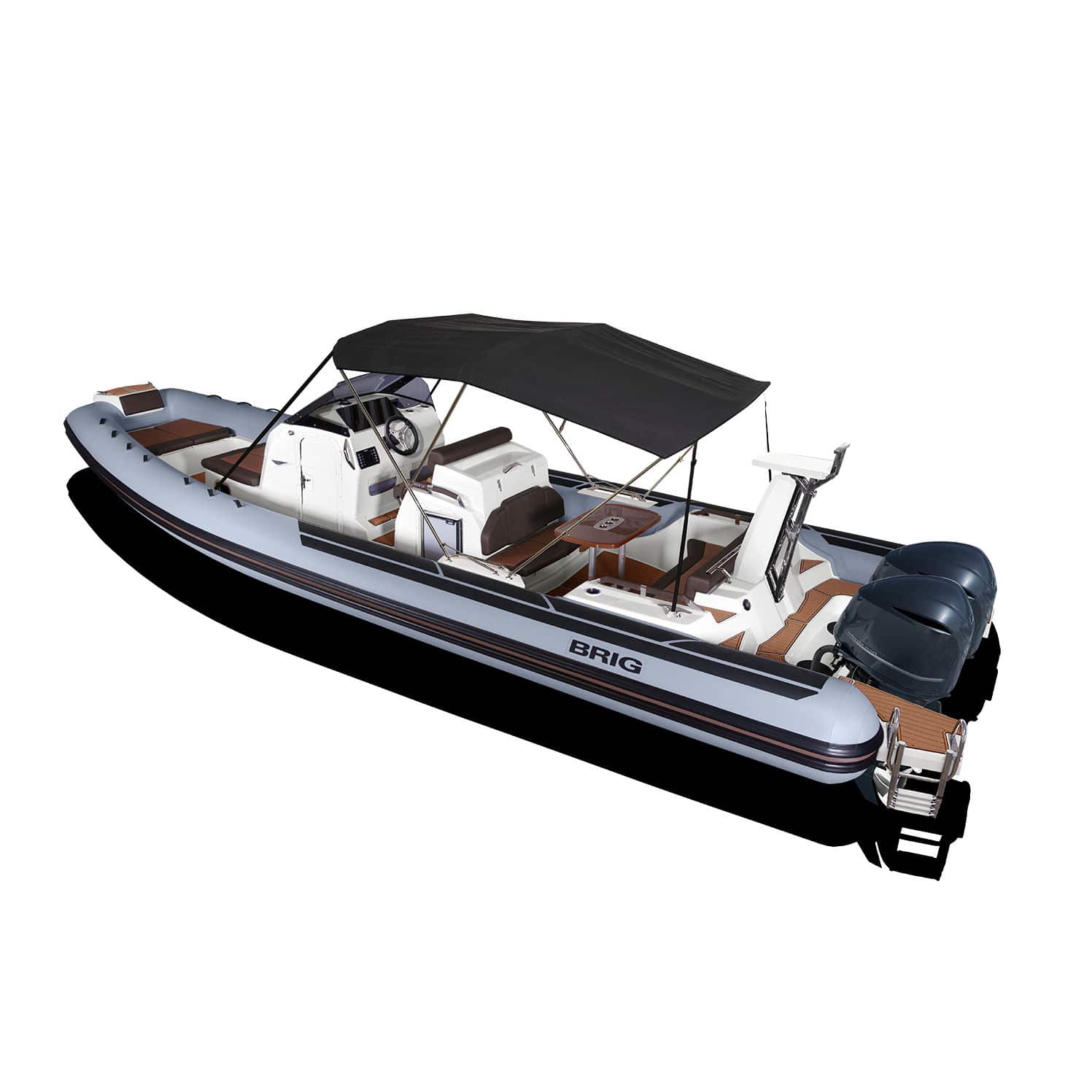 Bateau pneumatique hors-bord - EAGLE 10 - Brig U.S.A. LLC - bimoteur ...